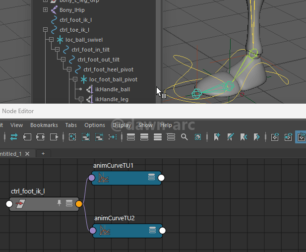 [Maya]Rigging 16 - Ankles & Heels